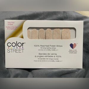 Color Street | Makeup | New Wannabe Color Street Glitter Pastel Pink ...